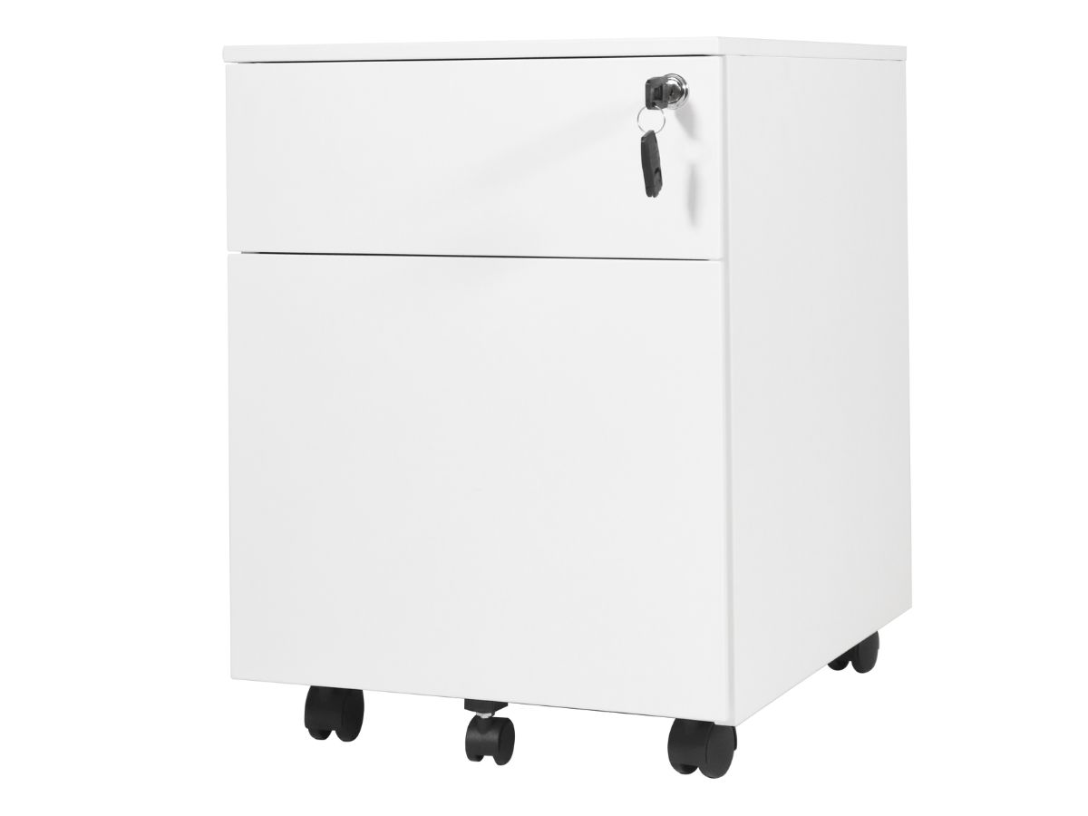 Office Drawers: GO Mobile Pedestal 2 Drawer – Bunbury